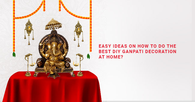 Easy Ideas On How To Do The Best Diy Ganpati Decoration At Home ...