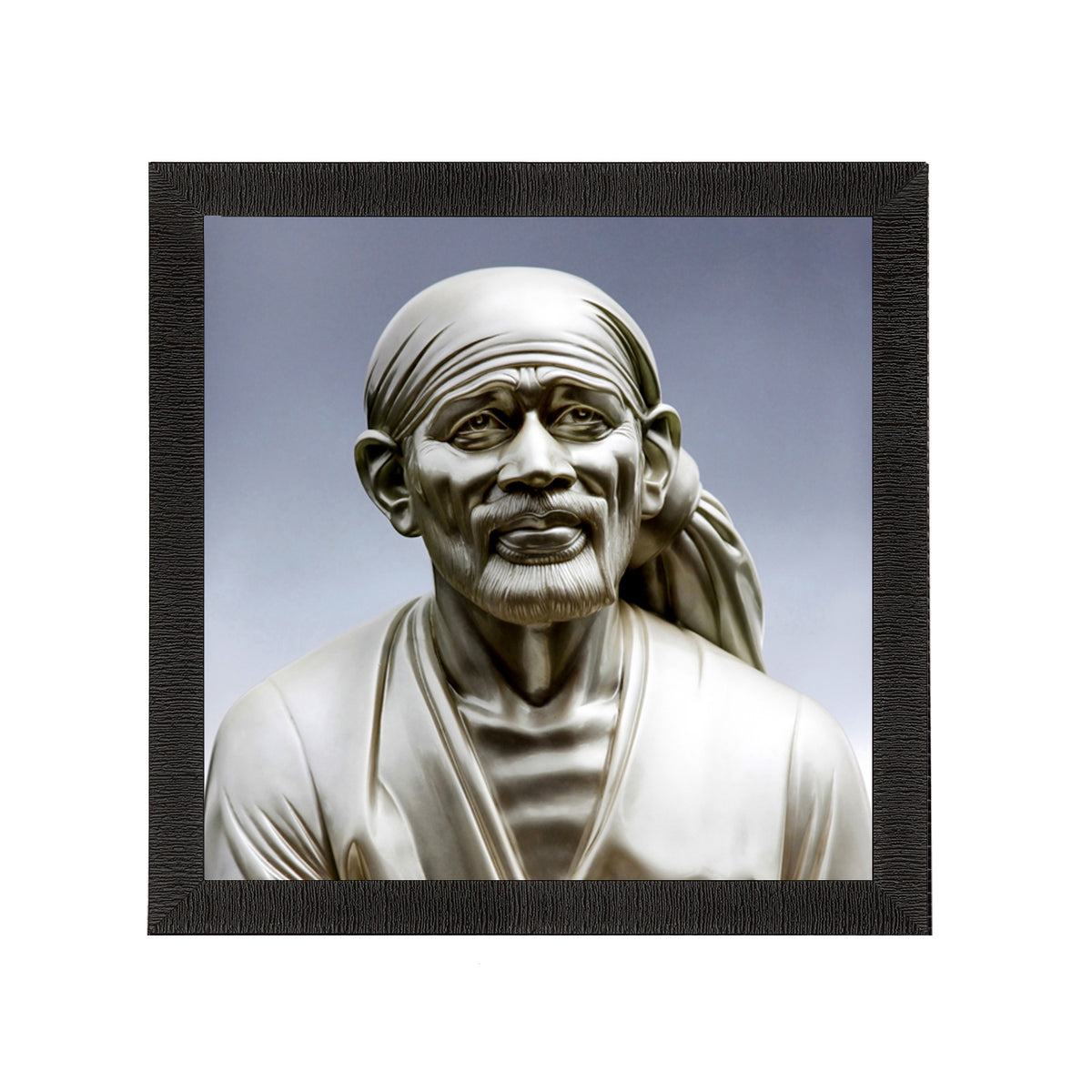 Sai Baba Satin Matt Texture UV Art Painting - eCraftIndia Online