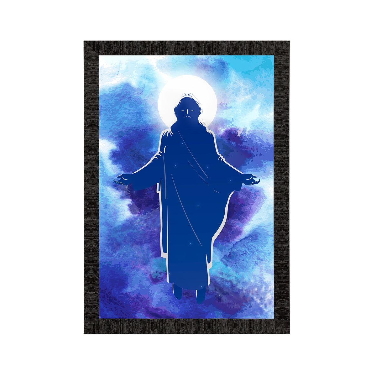 Jesus Christ Satin Matt Texture UV Art Painting - eCraftIndia Online