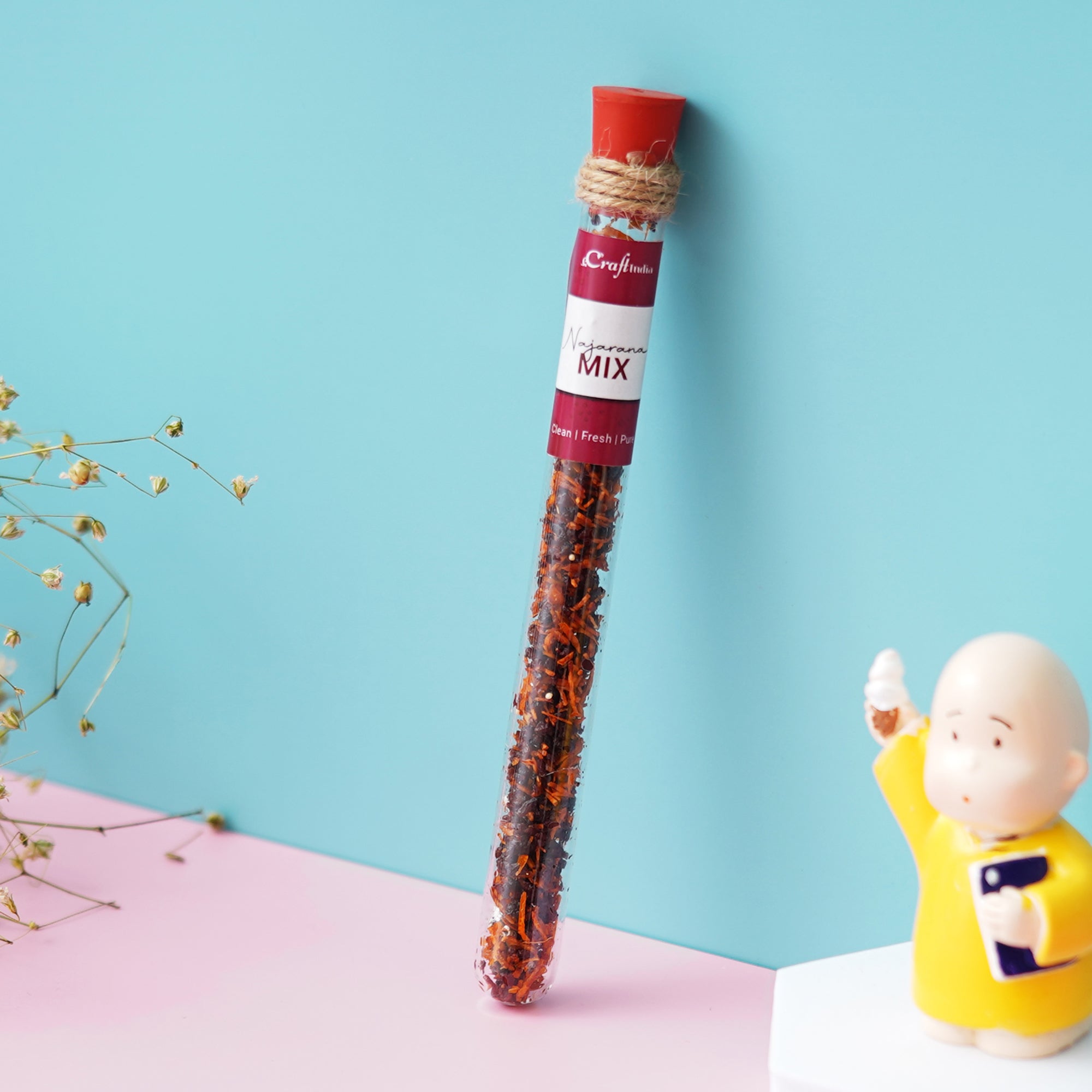 eCraftIndia The Refreshing Gift Box - Set Of 4 Sugar Coated Saunf, Gre